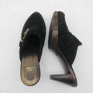 Stuart Weitzman | Shoes | Stuart Weitzman Mules Clogs 9 Brown Suede ...
